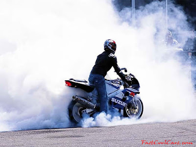 Reckless Rider: How to perform Burnout